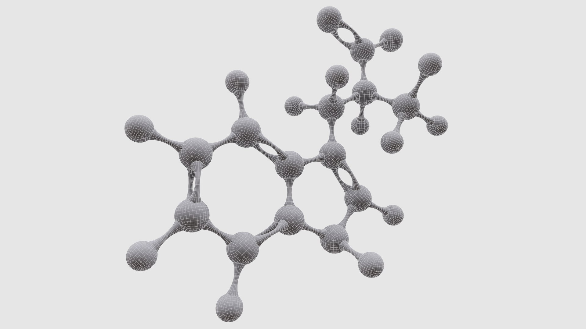 Tryptophan Zwitterion Molecule With PBR 4K 8K 3D - TurboSquid 1945648