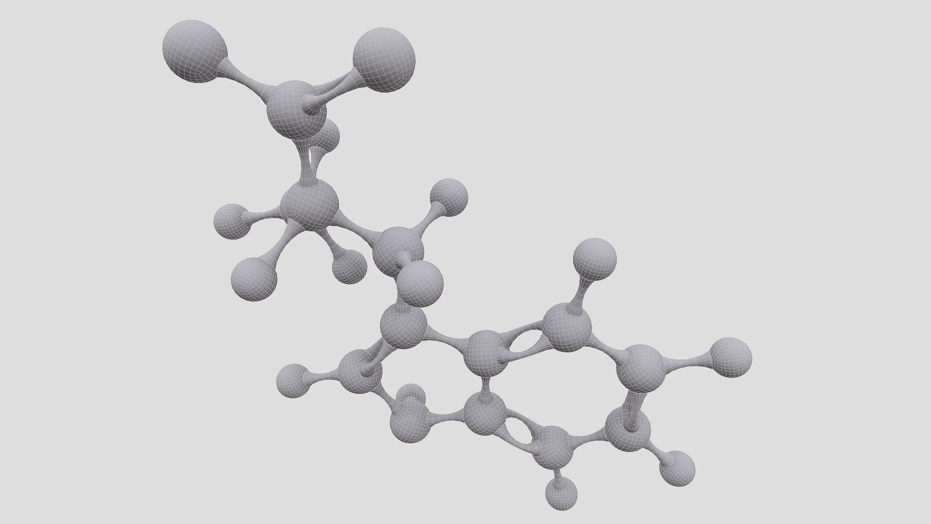 Tryptophan Zwitterion Molecule With PBR 4K 8K 3D - TurboSquid 1945648