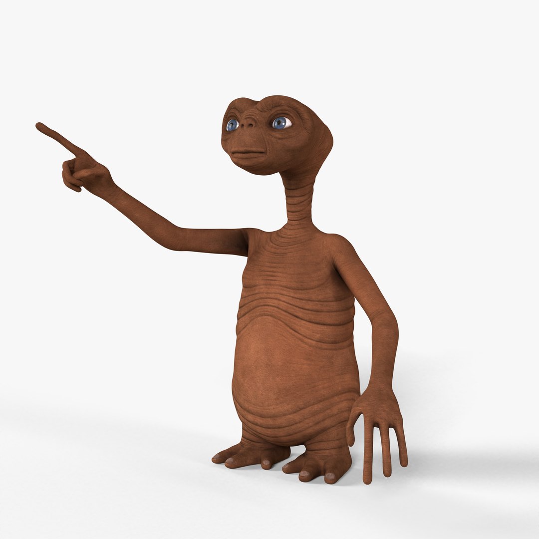 3D ET The Extra-Terrestrial - TurboSquid 2104434