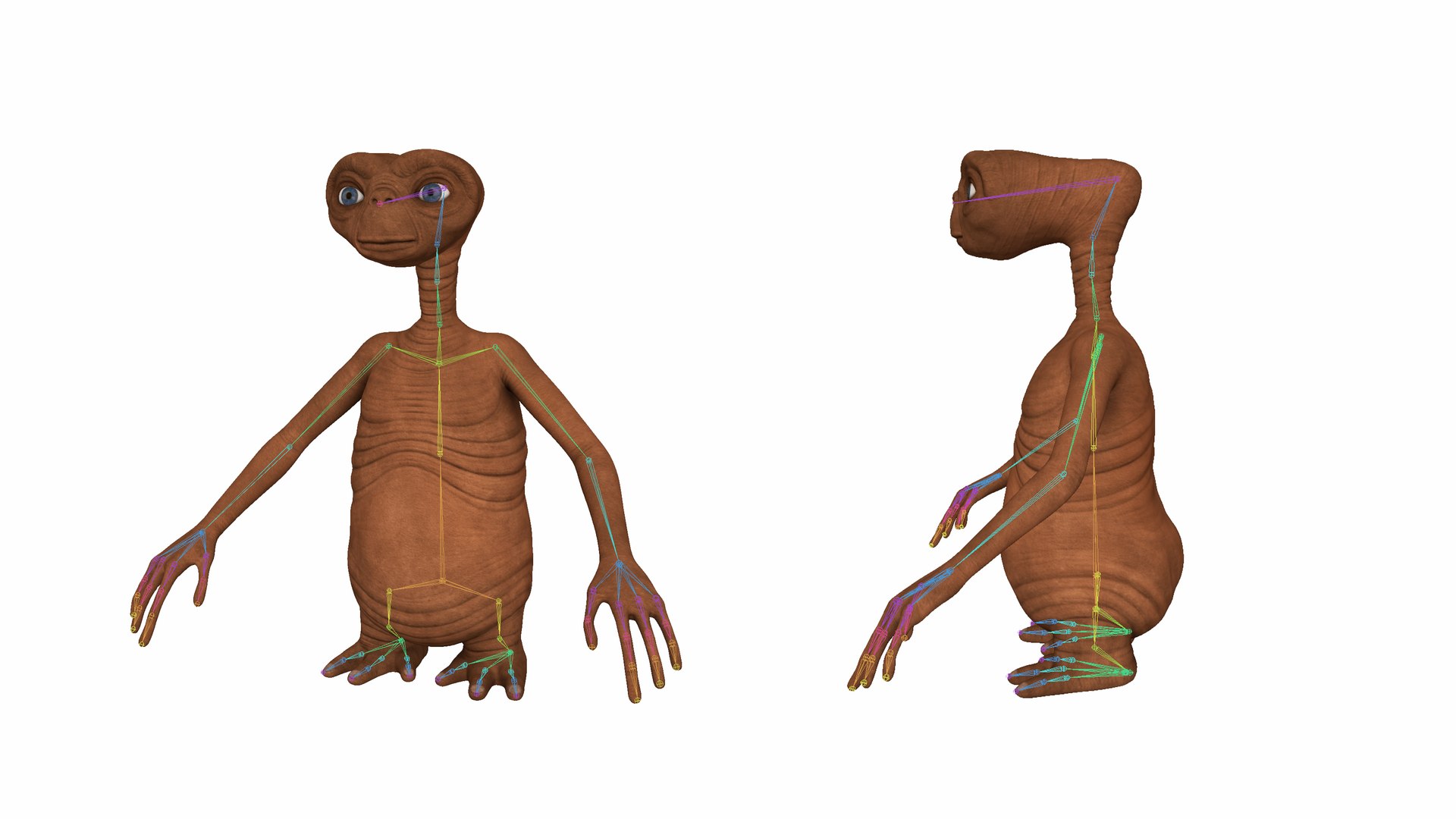 3D ET The Extra-Terrestrial - TurboSquid 2104434