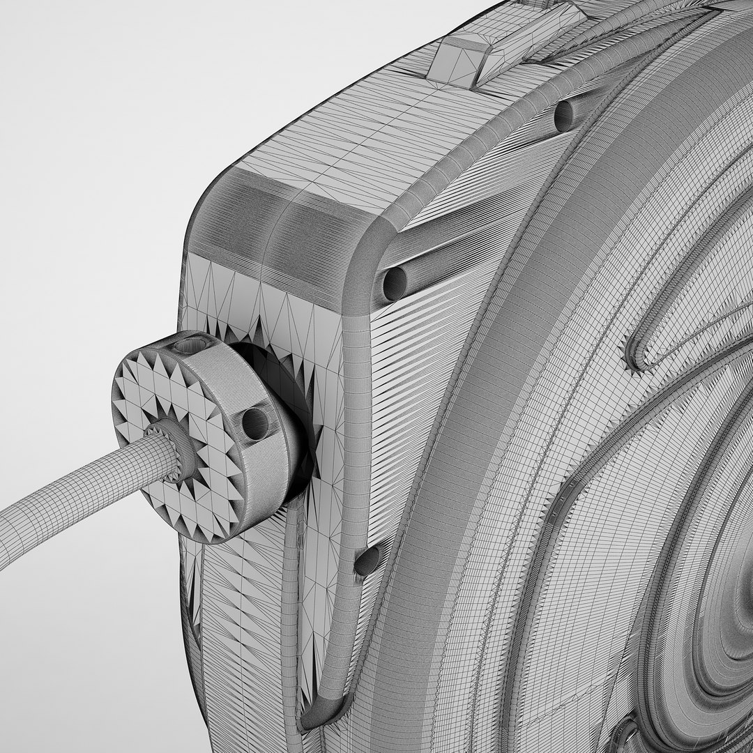 Hose Reel 3d Model