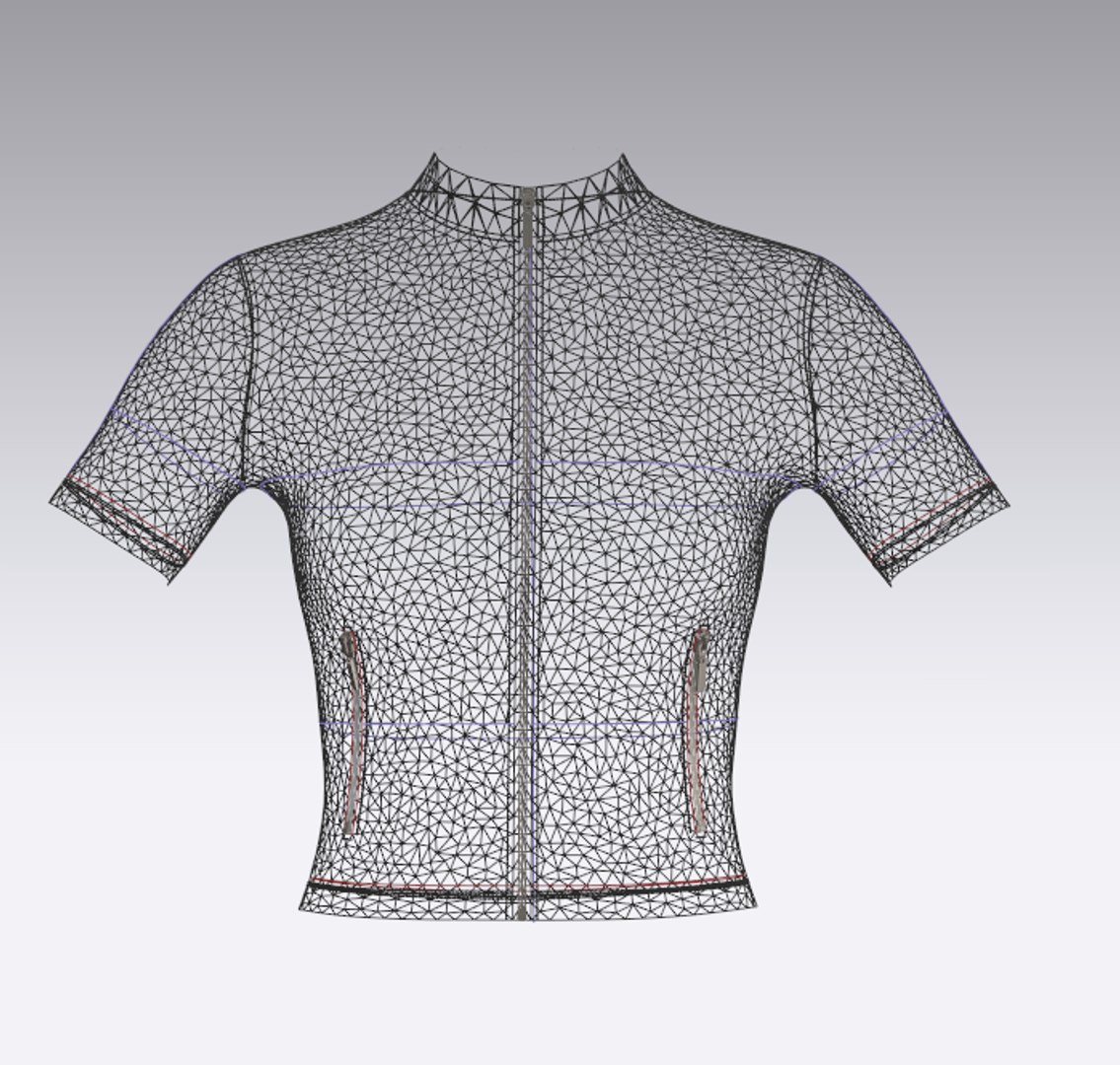 3D Female Cropped Top Model - TurboSquid 2194258