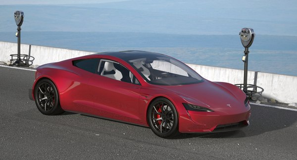 3D model tesla roadster - TurboSquid 1250004