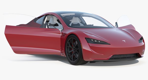 3D model tesla roadster - TurboSquid 1250004