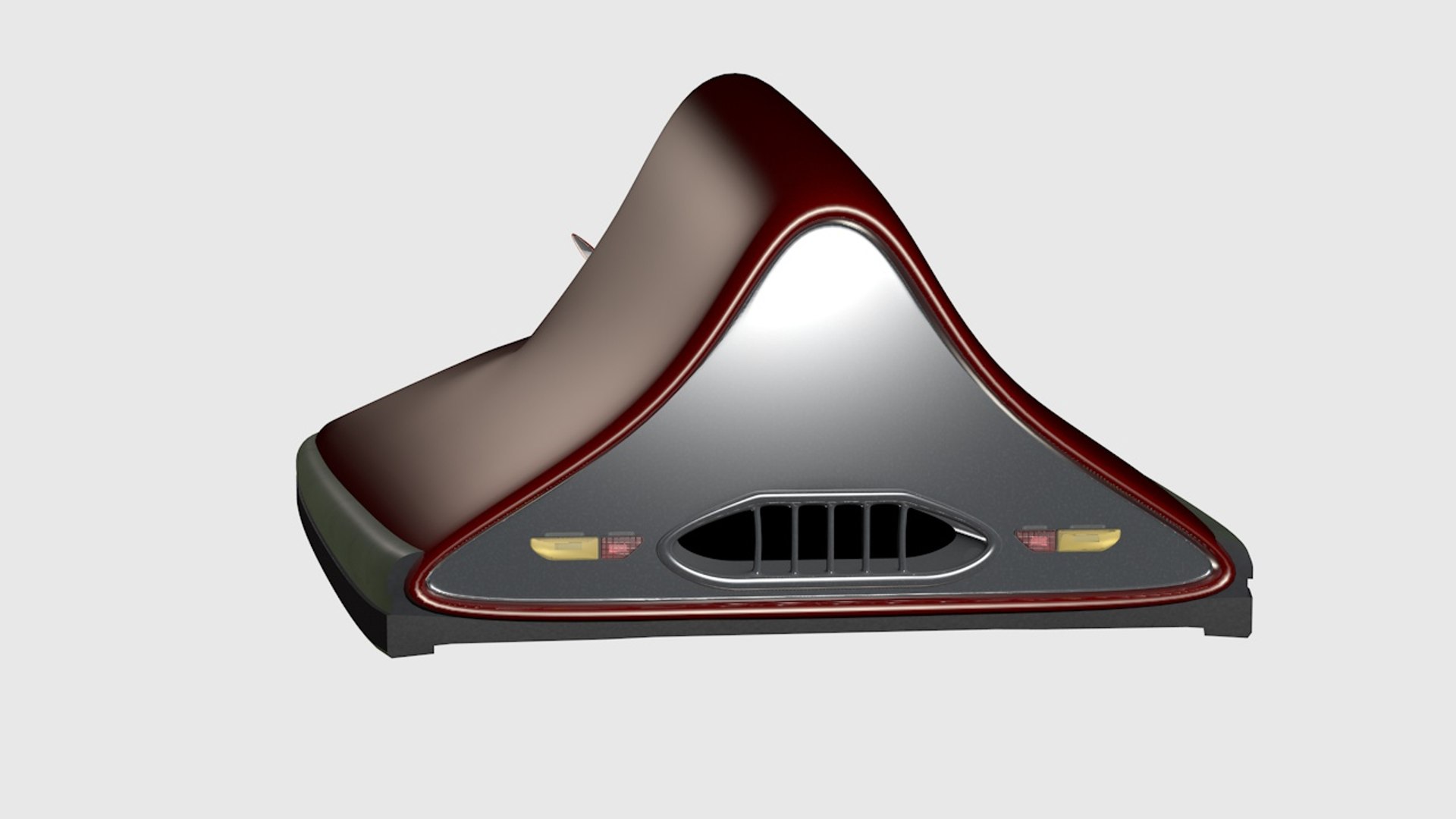 3d Model Of Car Racing Hovercraft