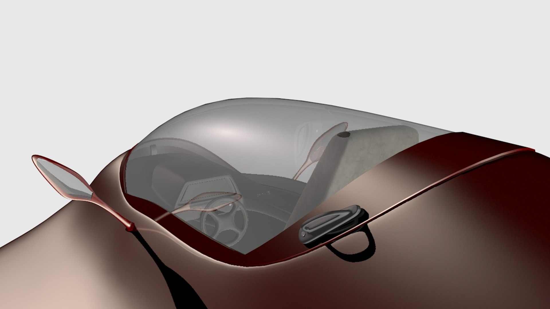 3d Model Of Car Racing Hovercraft