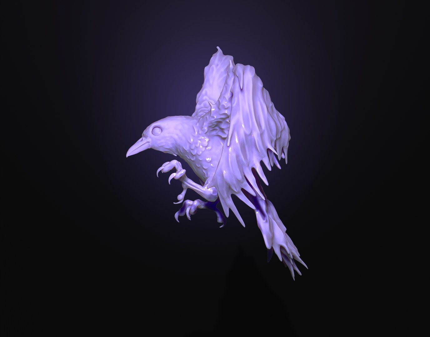 CROW FOR 3DPRINT Model - TurboSquid 1744600
