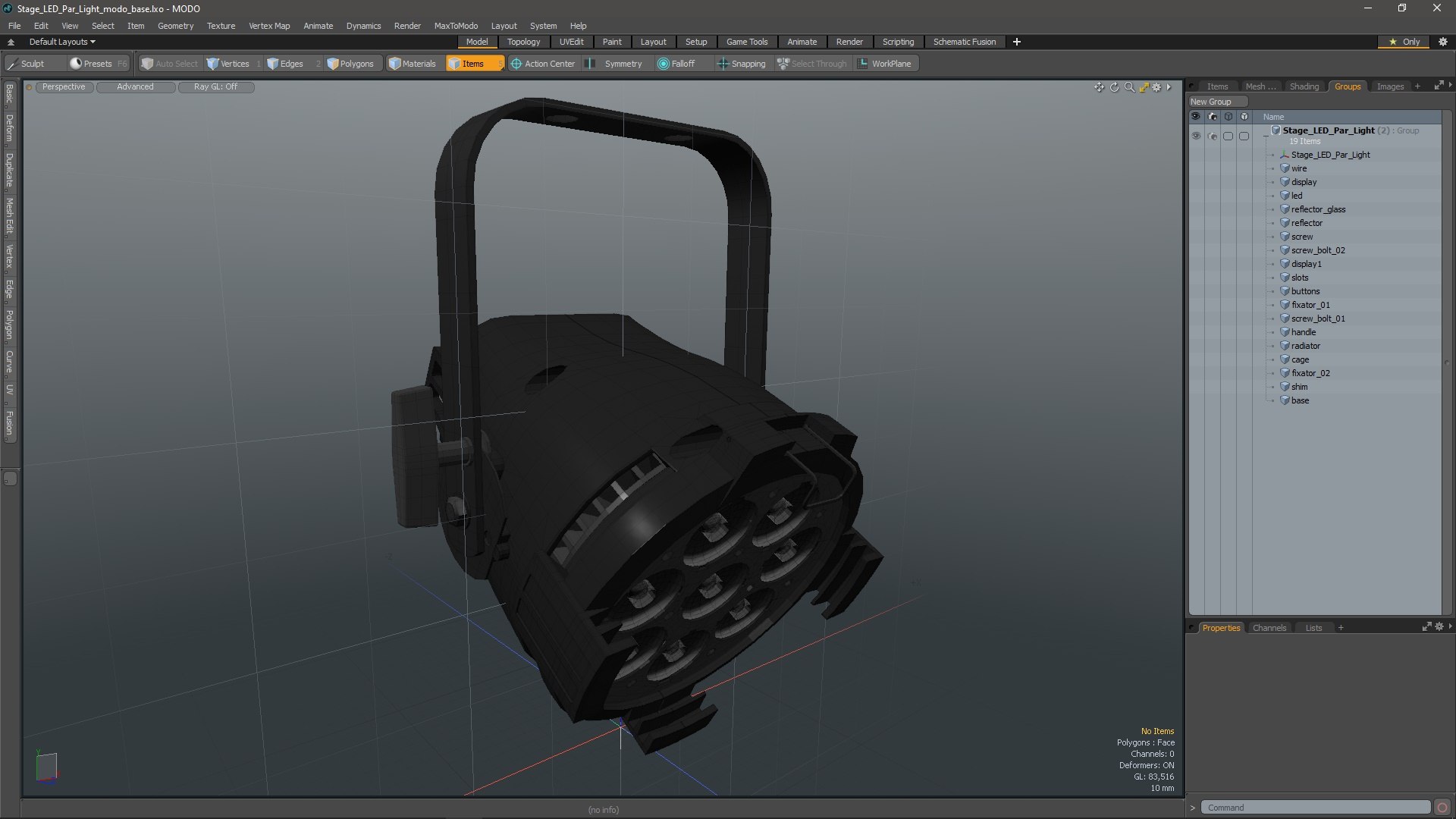 3D Stage LED Par Light Model - TurboSquid 2330207