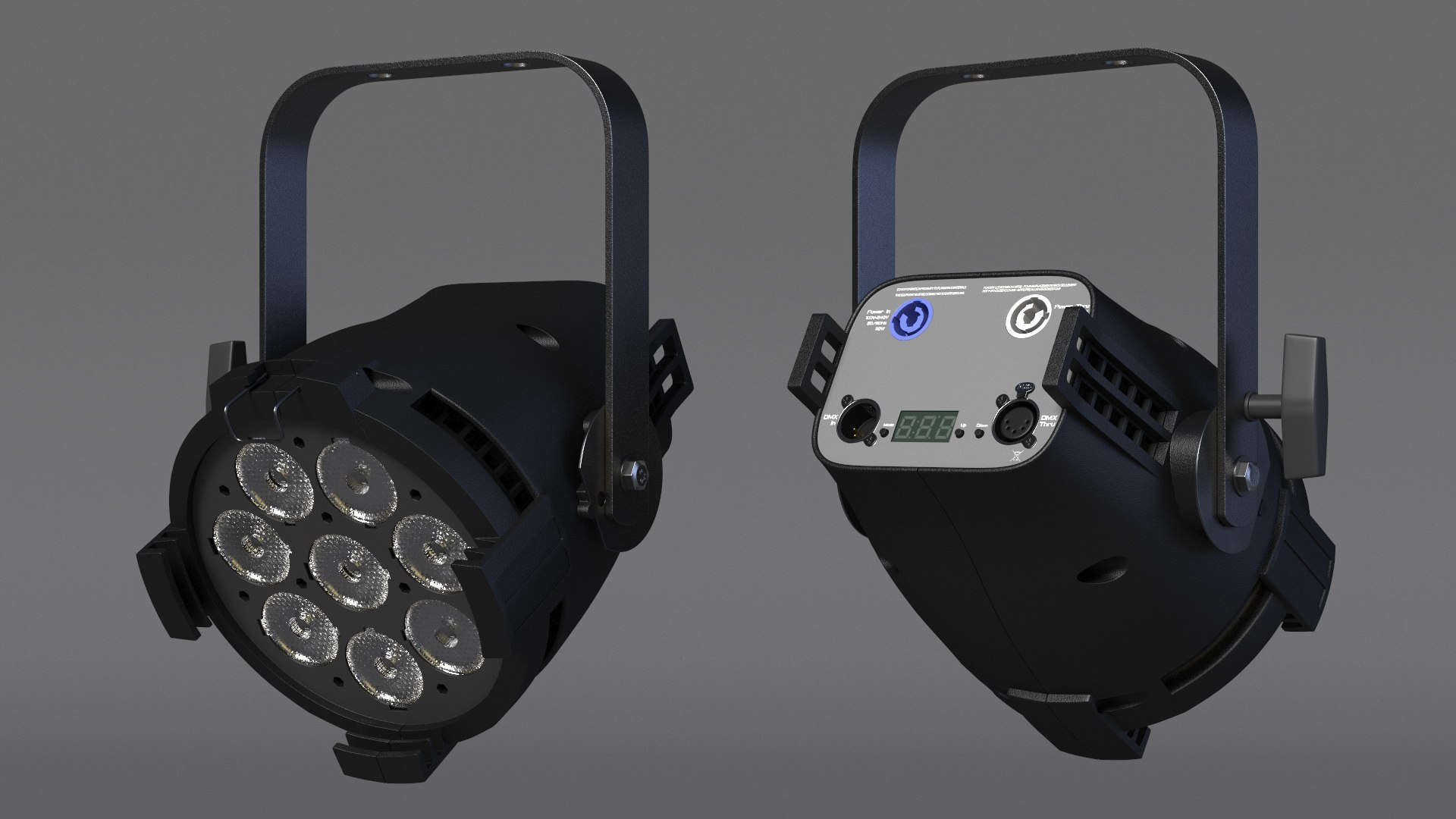 3D Stage LED Par Light Model - TurboSquid 2330207