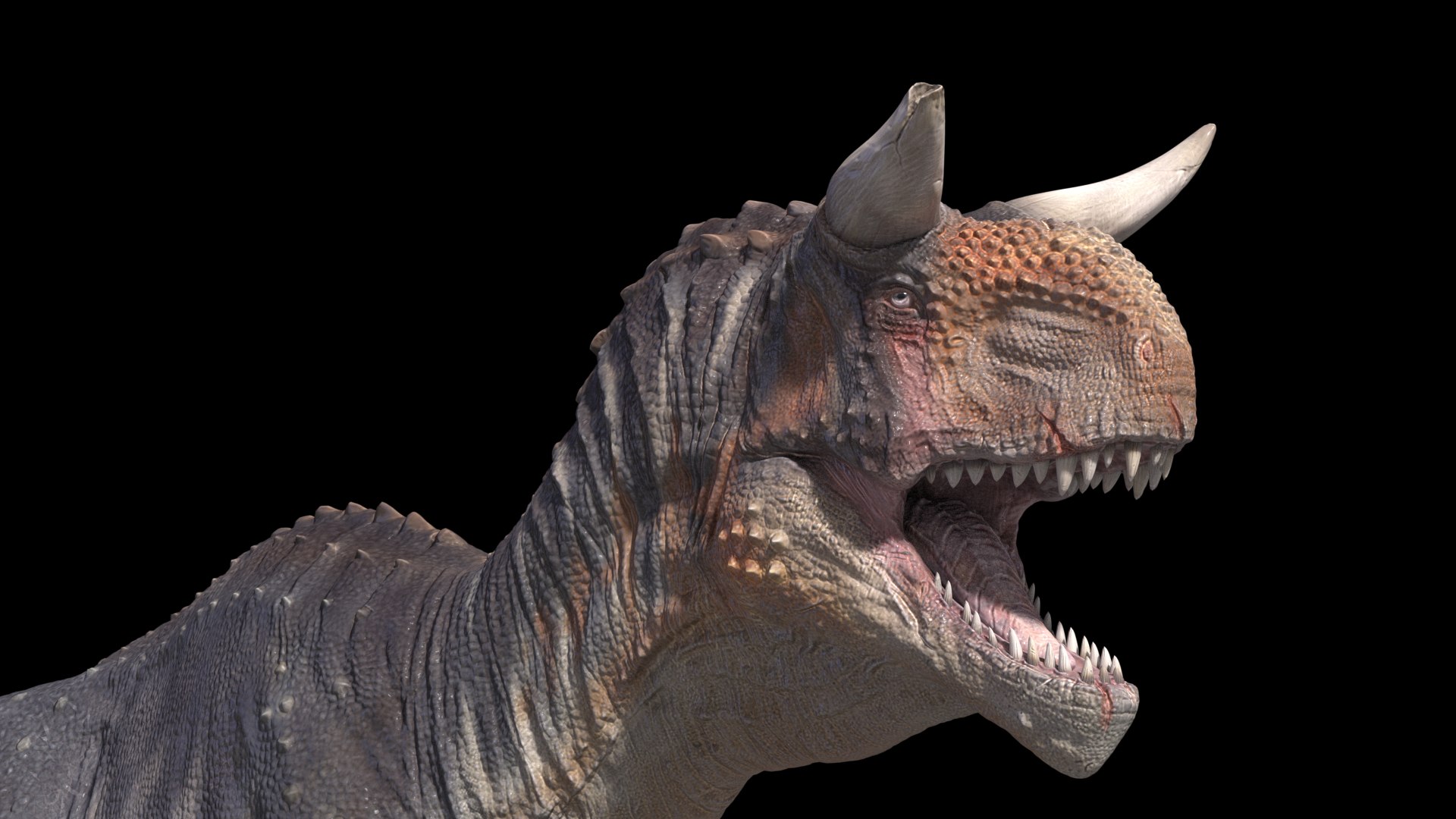 Carnotaurus Rig Dinosaur 3D Model - TurboSquid 1195503