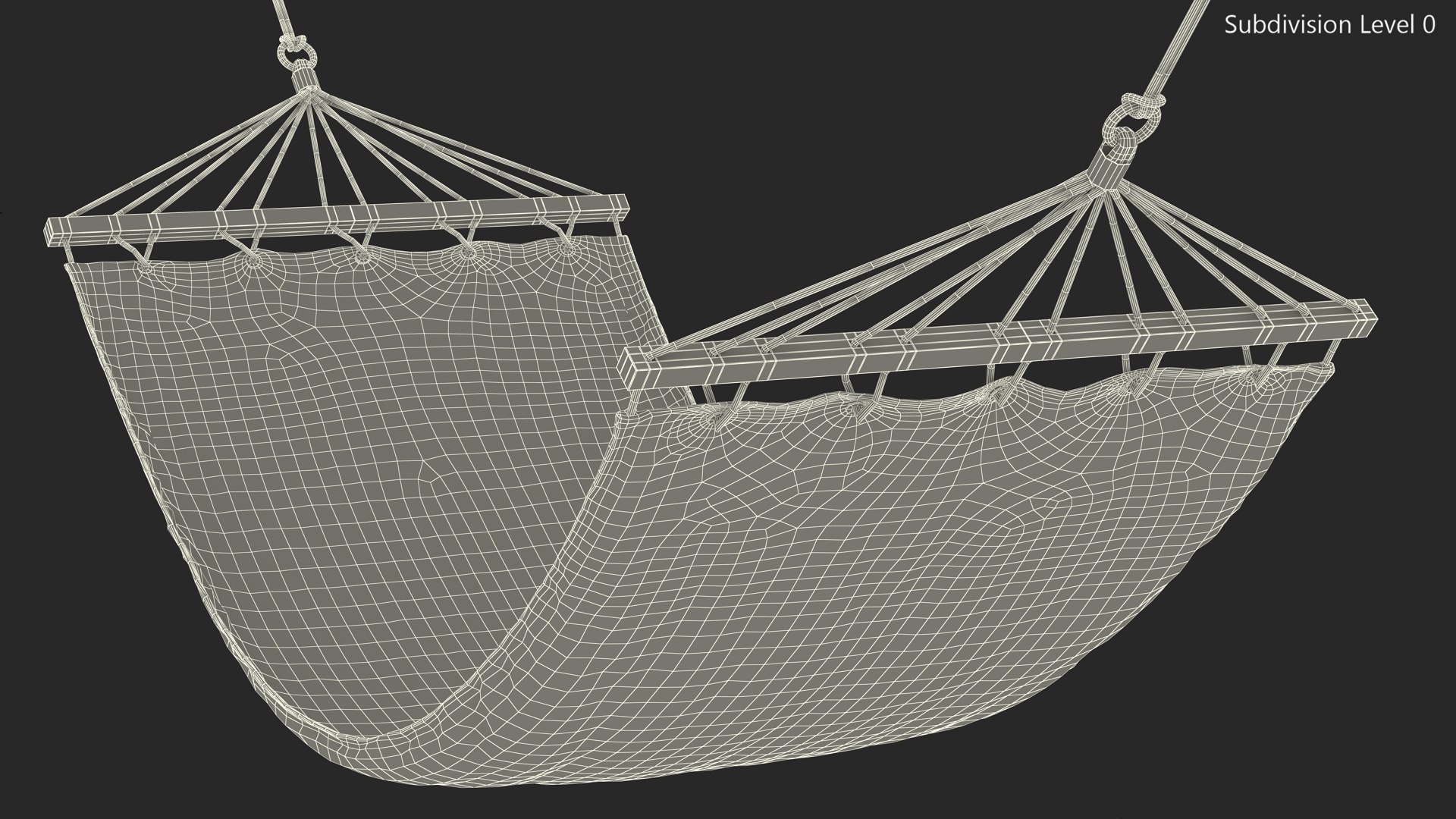 Deluxe Hammock 3D Model - TurboSquid 2182907