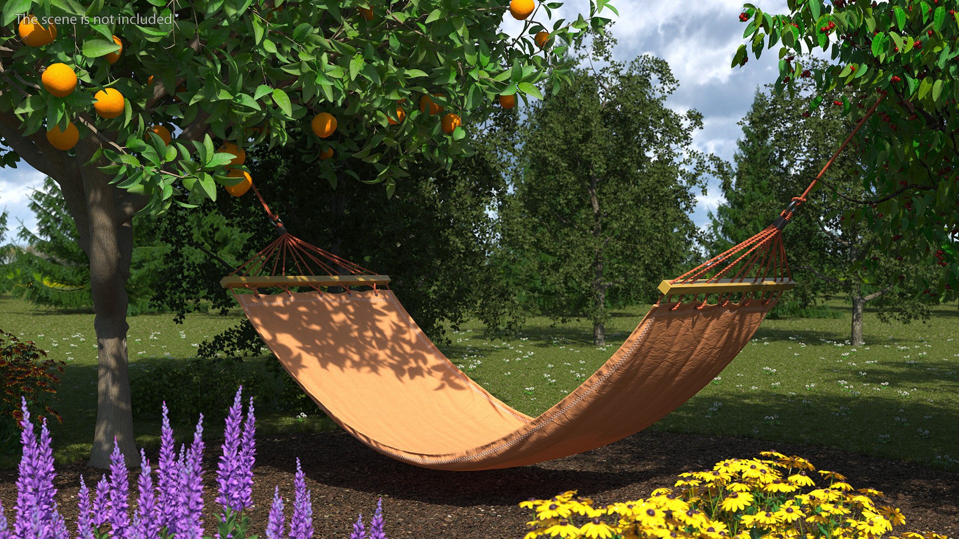 Deluxe Hammock 3D Model - TurboSquid 2182907