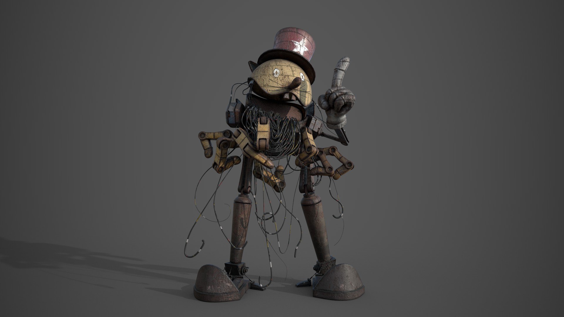 3D Robot Monster Model - TurboSquid 1976703