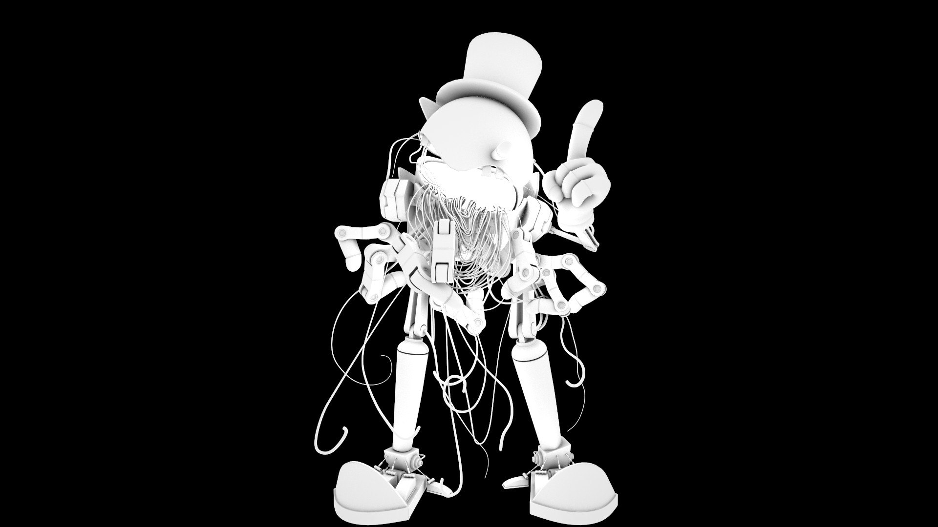 3D Robot Monster Model - TurboSquid 1976703