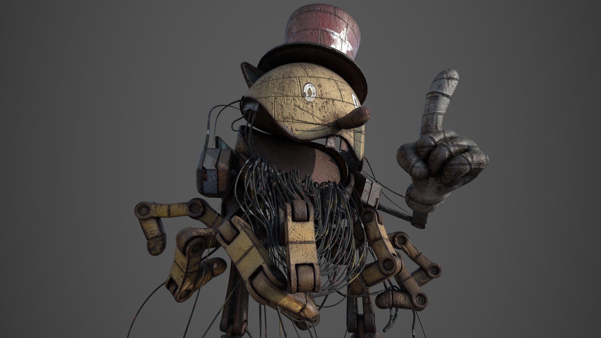 3D Robot Monster Model - TurboSquid 1976703