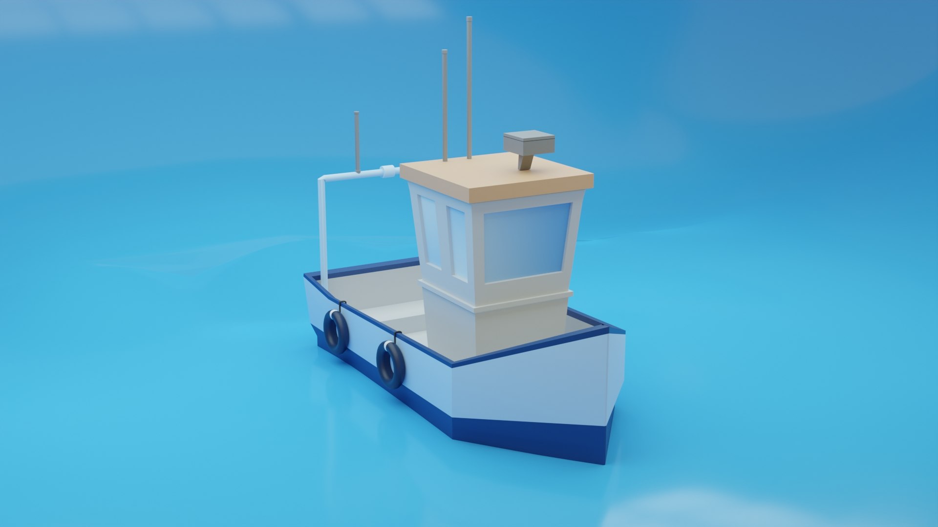 Low-Poly Boat Pack 3D Model - TurboSquid 2005348