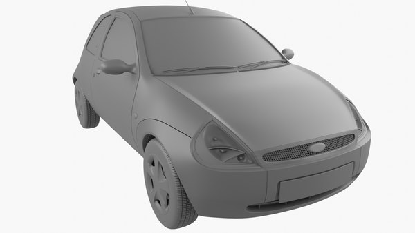 modelo 3d 1996-2008 Ford KA - TurboSquid 1531538