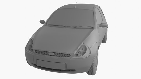 modelo 3d 1996-2008 Ford KA - TurboSquid 1531538