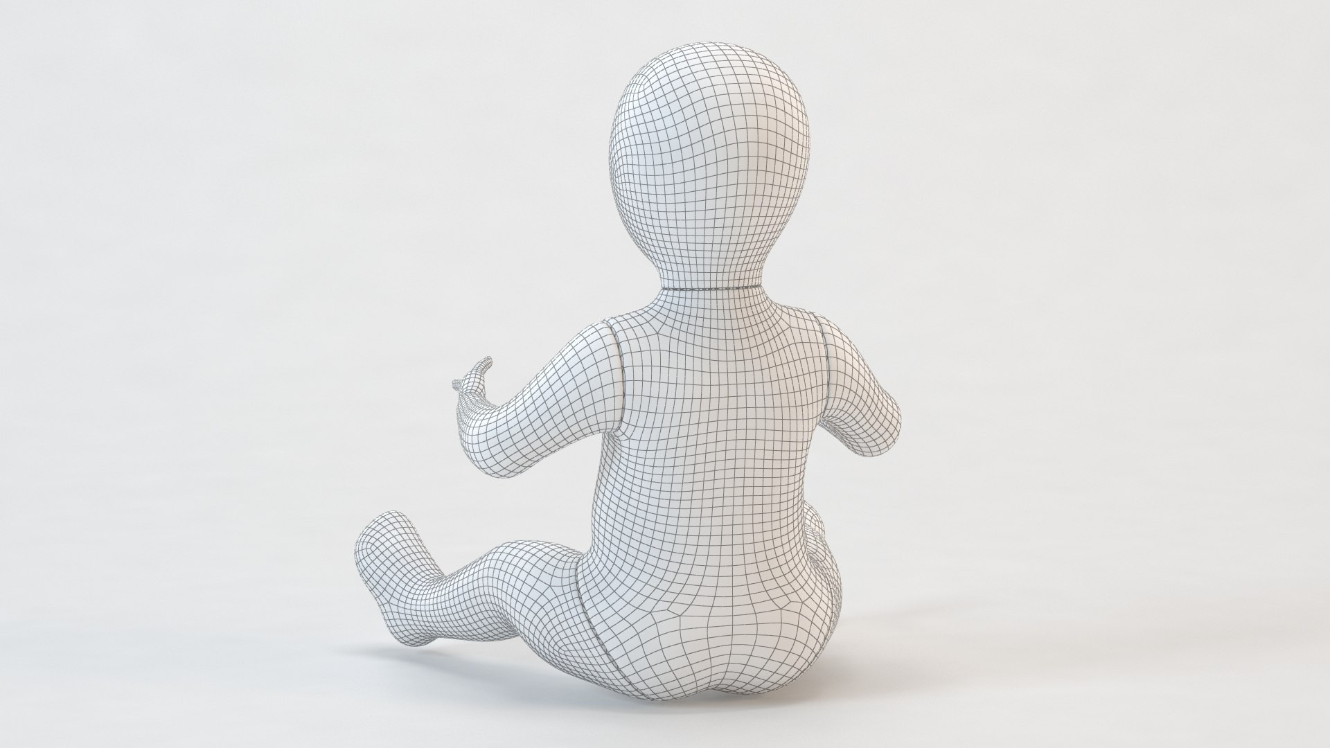 Baby Mannequin 3D - TurboSquid 1519694