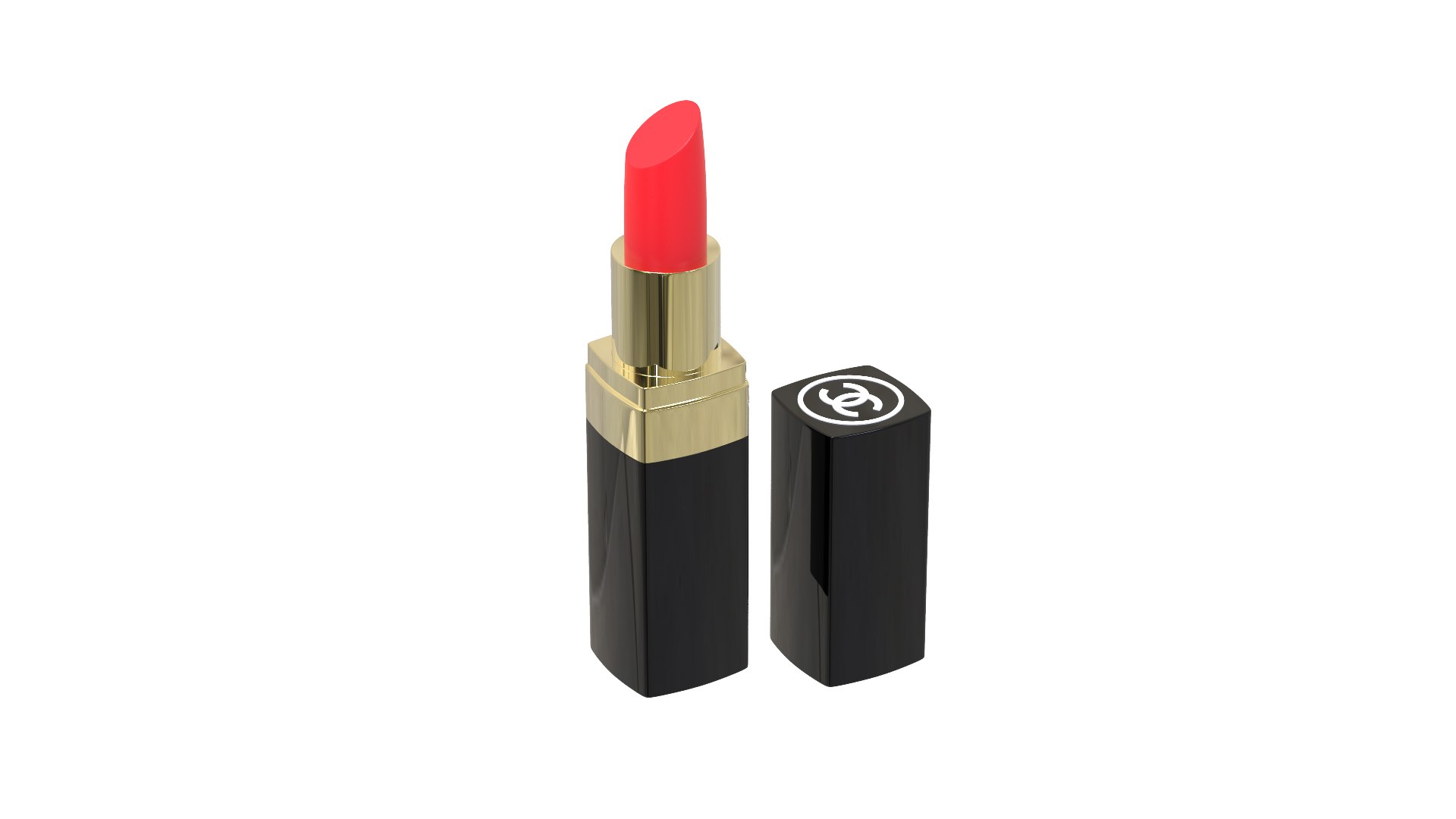 C4d Lipstick Modeled