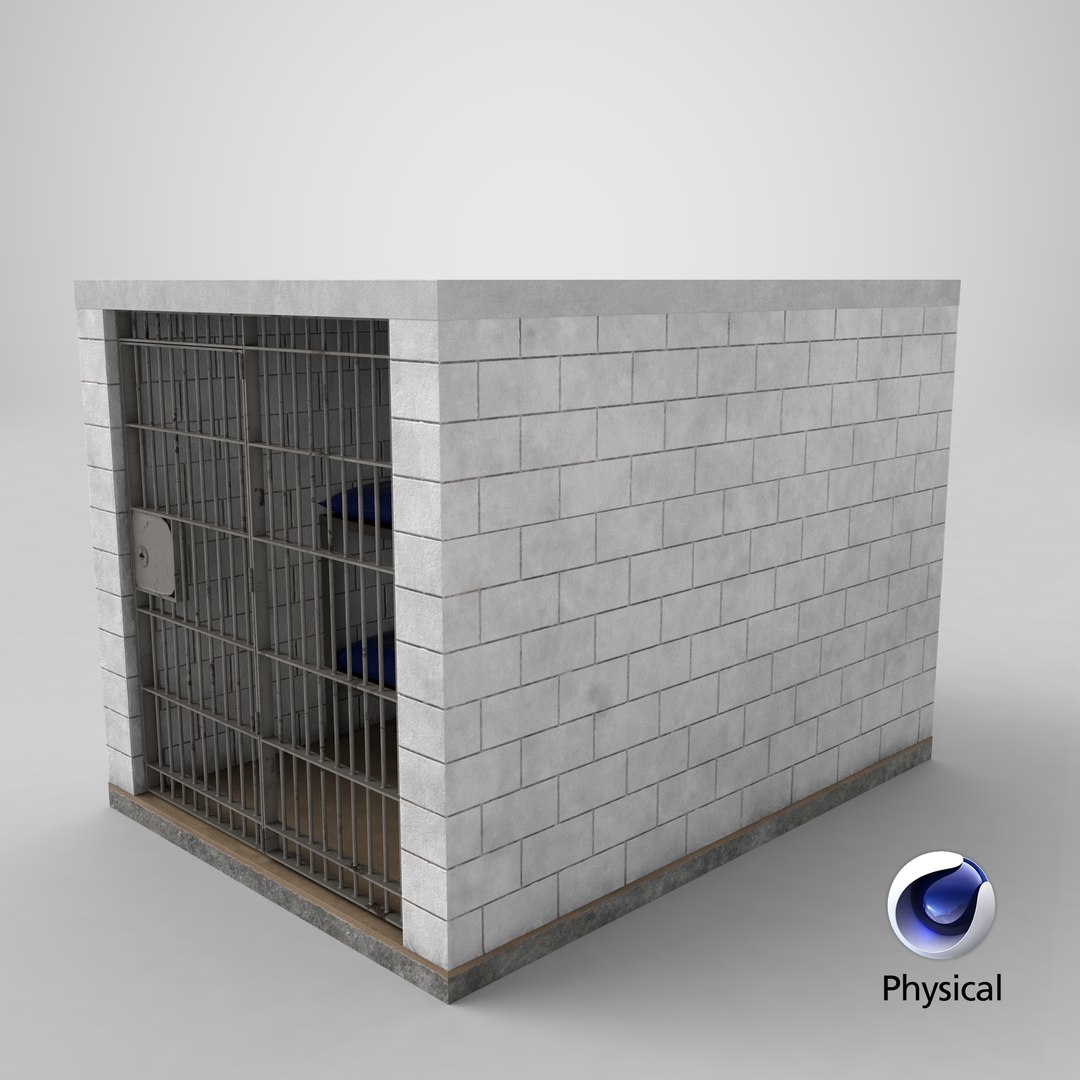 Jail Cell 02 3D Model - TurboSquid 1311912