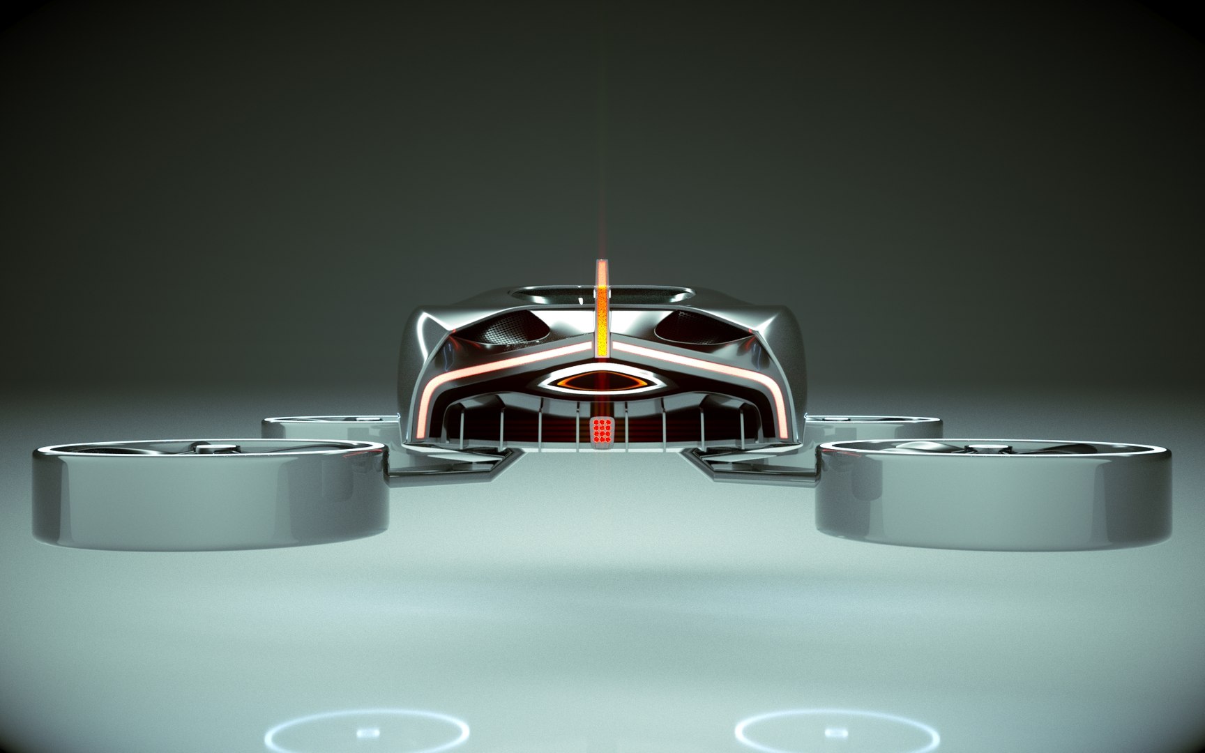 Car Copter 3D Model - TurboSquid 1341232