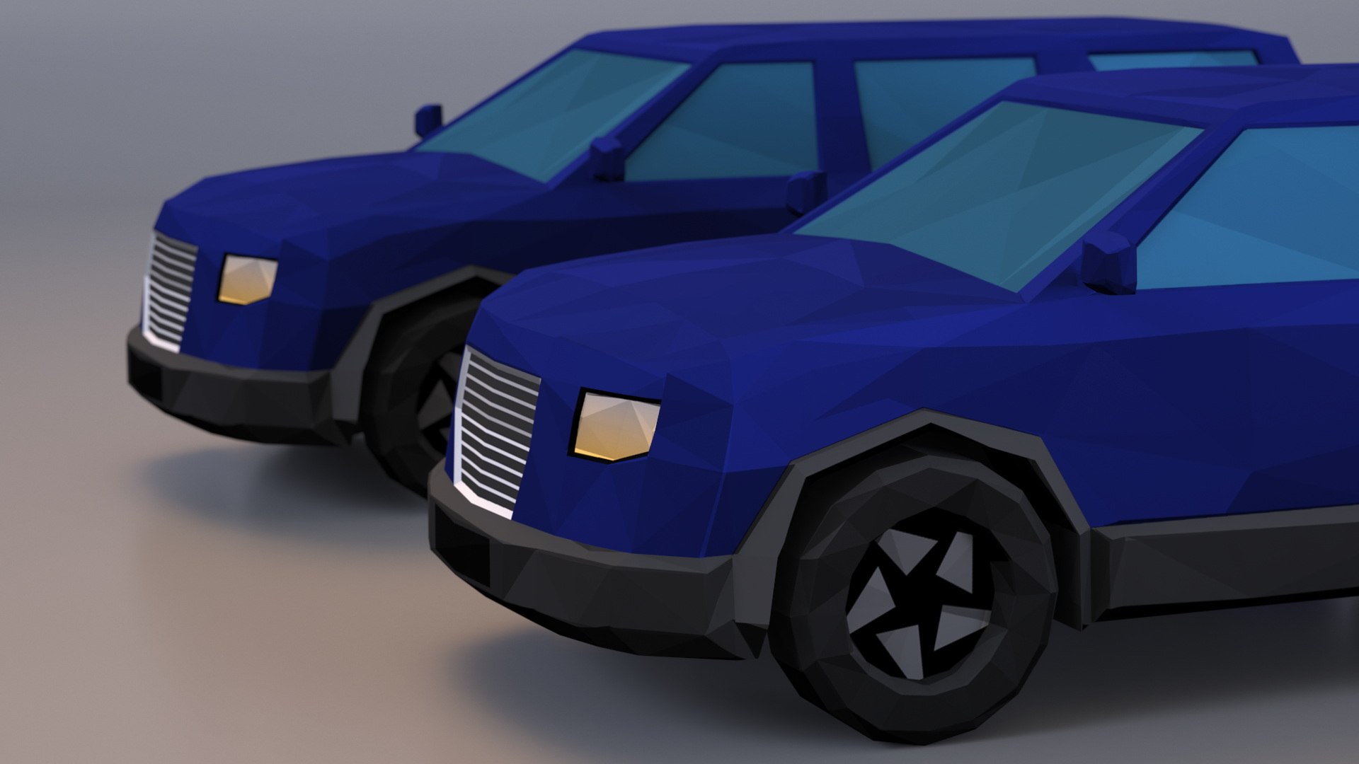 Low Poly Stylized Model SUV Model - TurboSquid 2273109