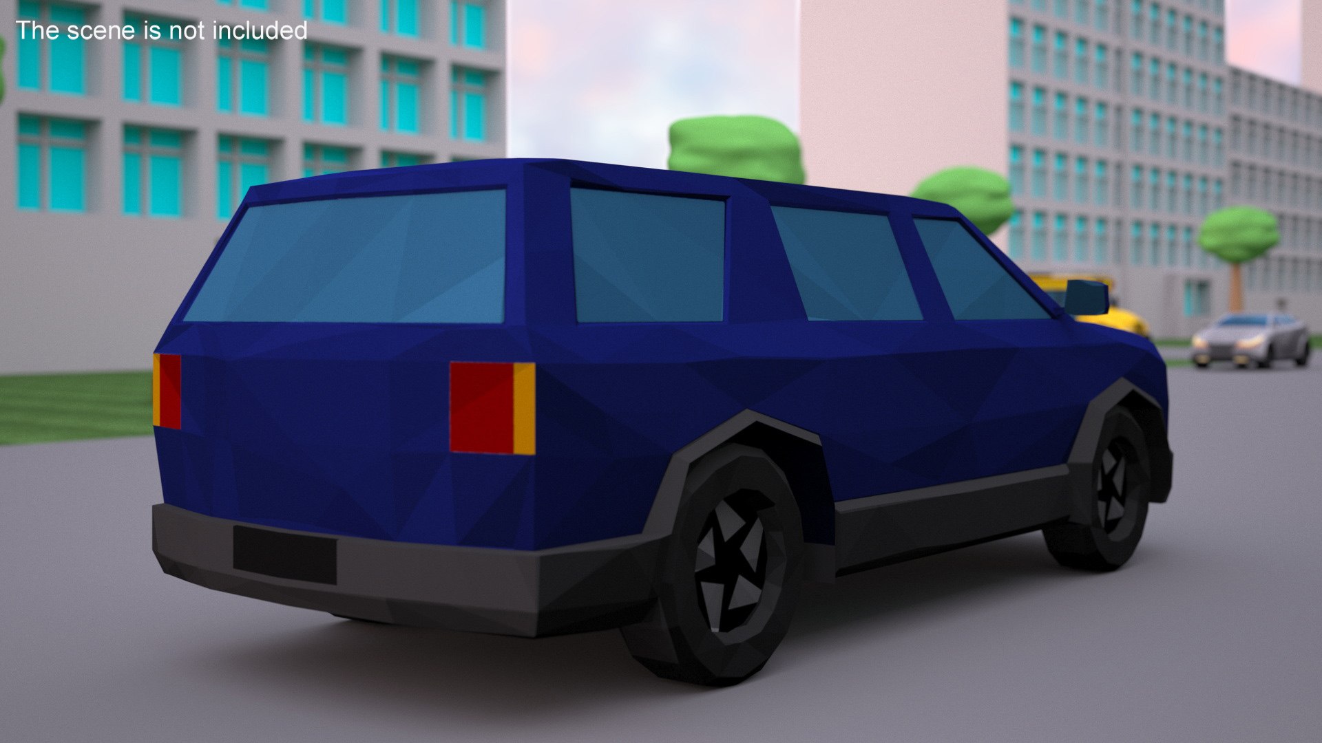 Low Poly Stylized Model SUV Model - TurboSquid 2273109
