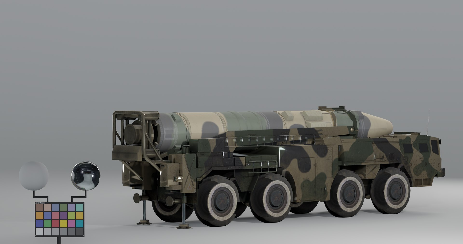 3D Missile Launcher - TurboSquid 2092512