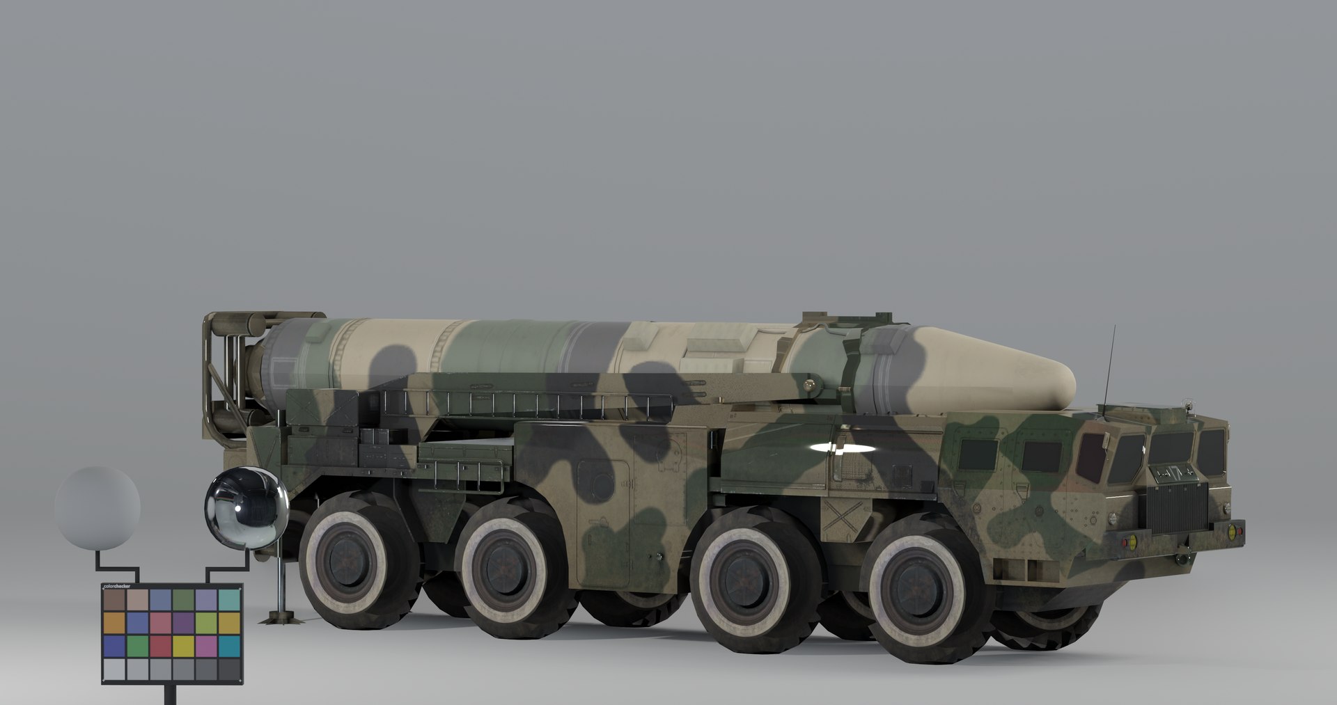 3D Missile Launcher - TurboSquid 2092512