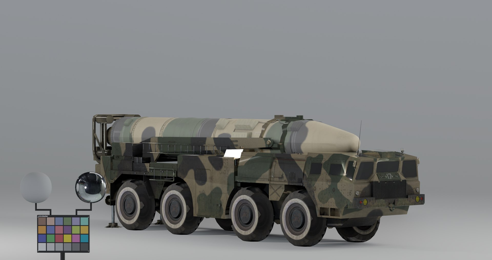 3D Missile Launcher - TurboSquid 2092512