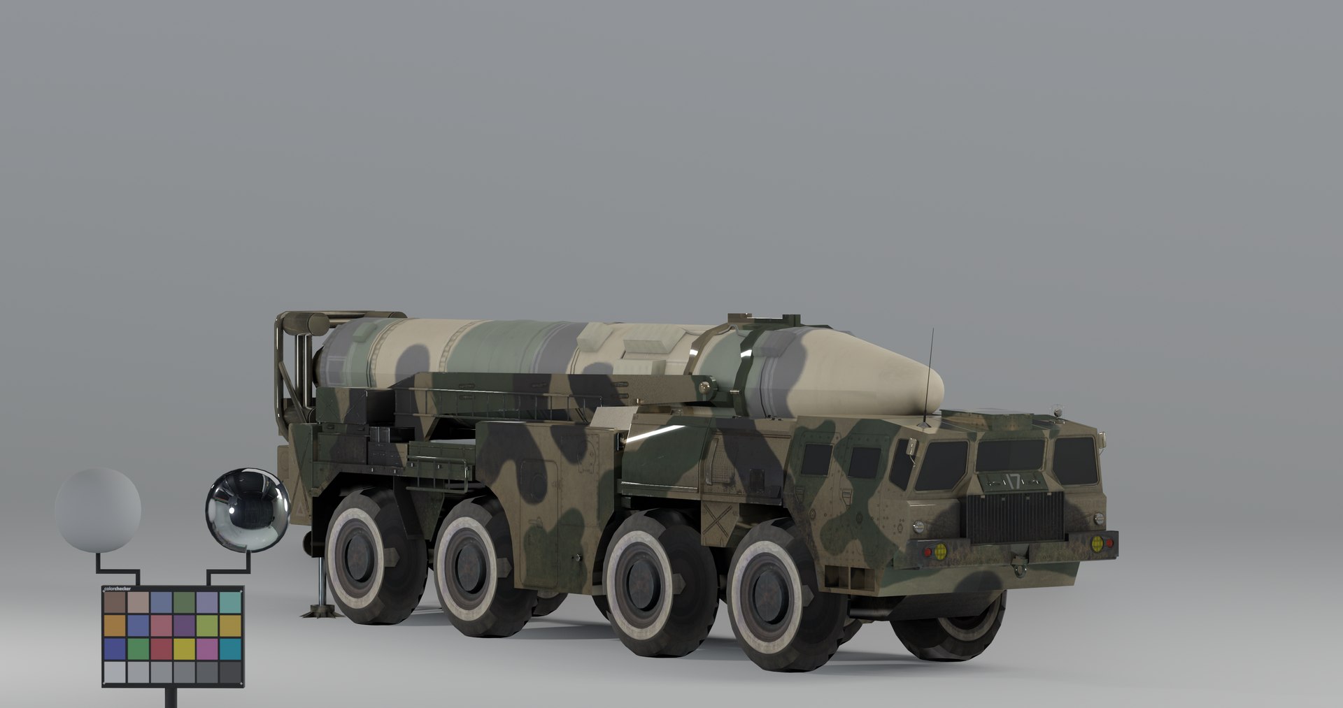 3D Missile Launcher - TurboSquid 2092512