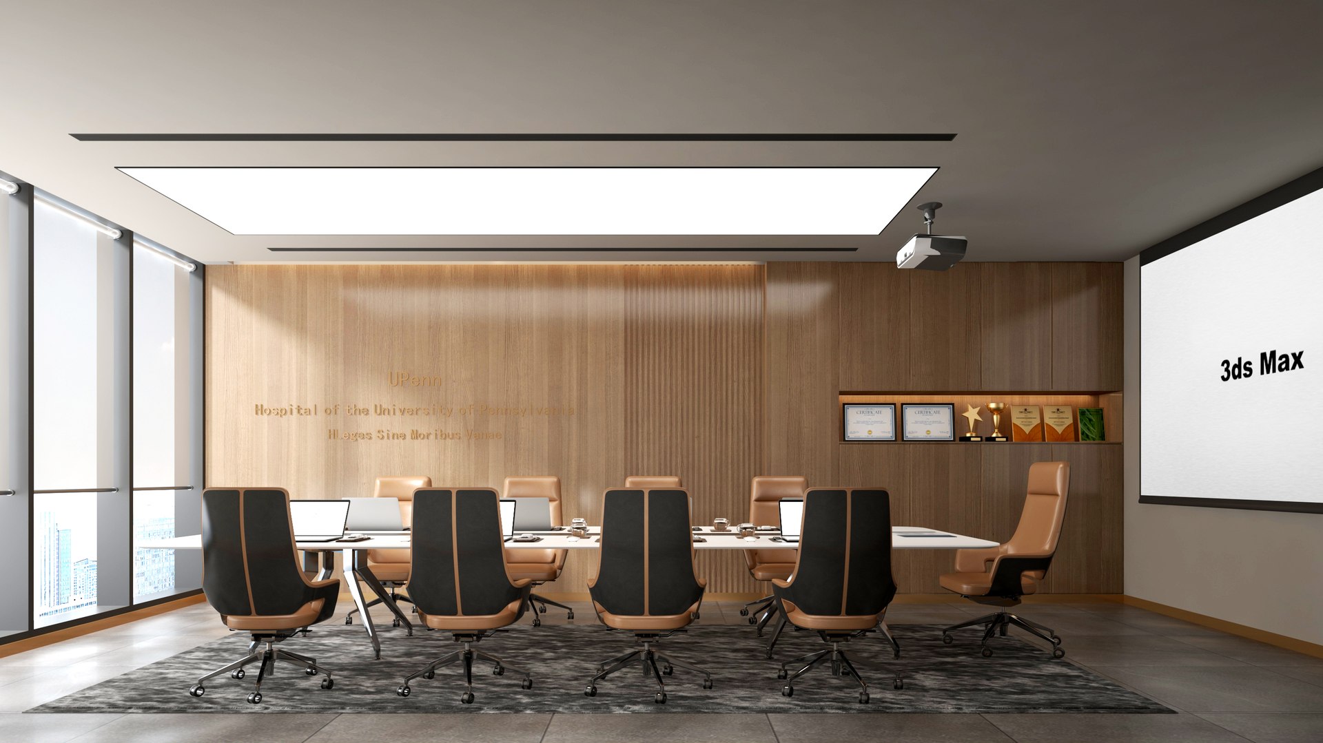 Conference Room Model - TurboSquid 2355413