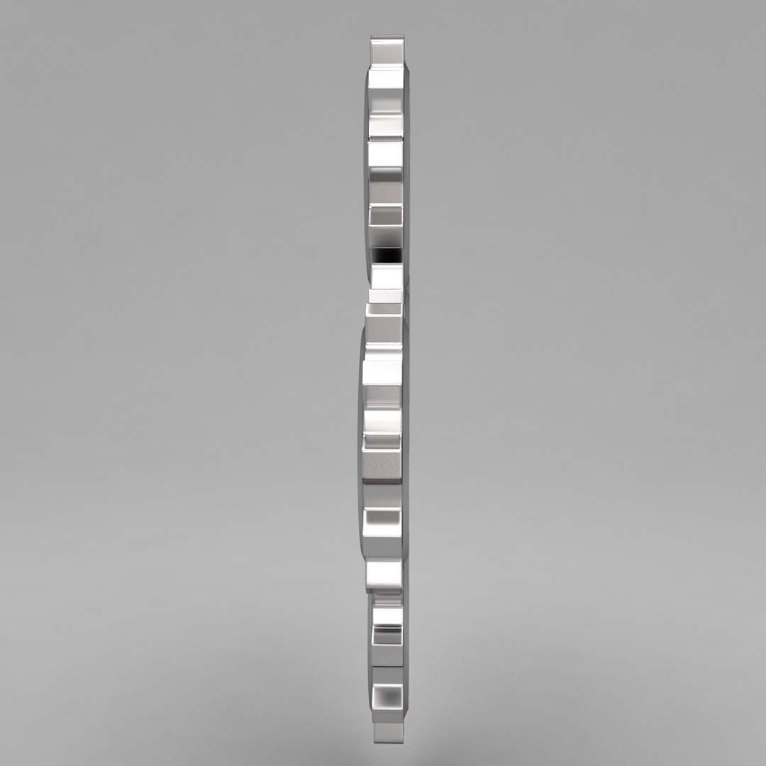 mechanical machine gears 3d model