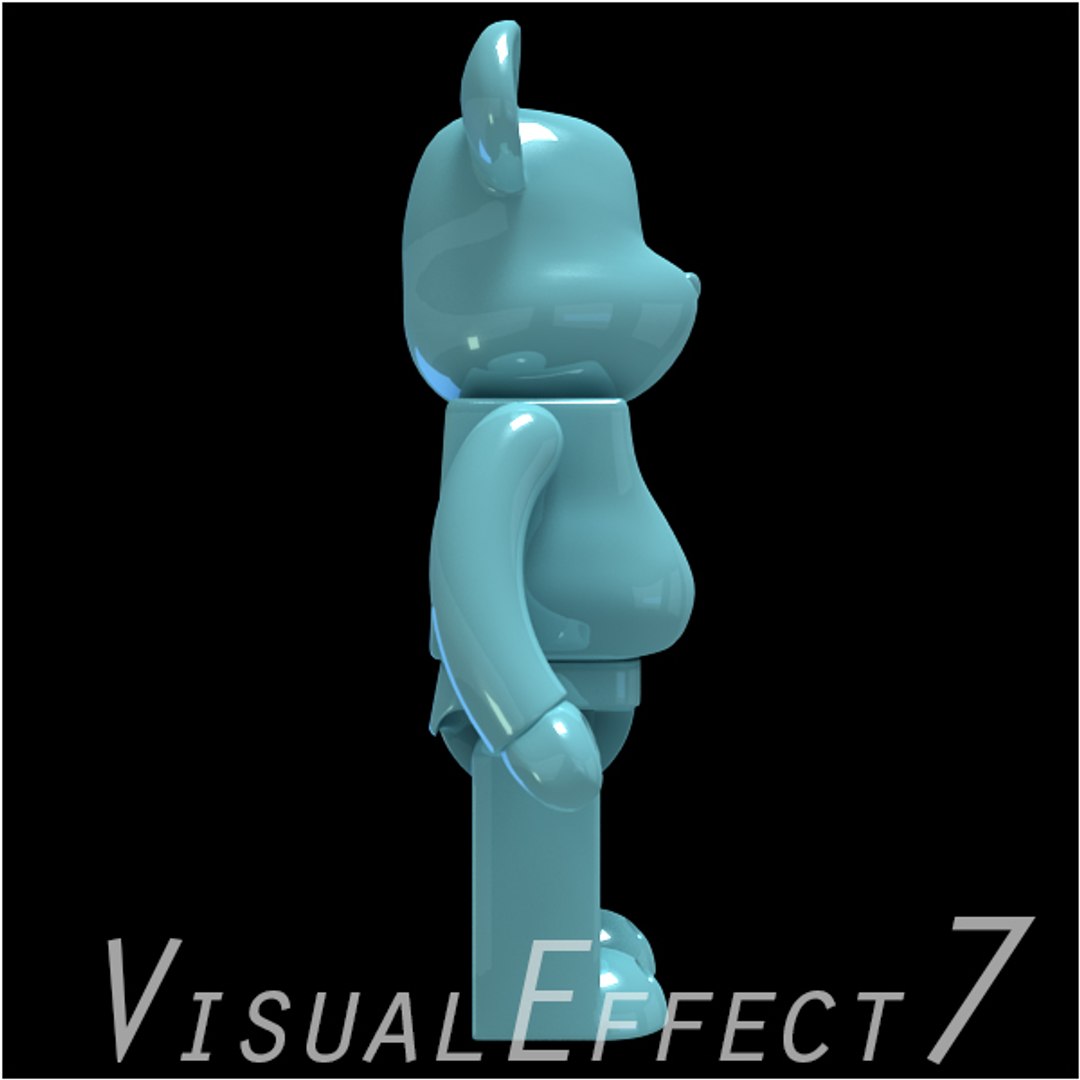 Bear Brick 3d Model