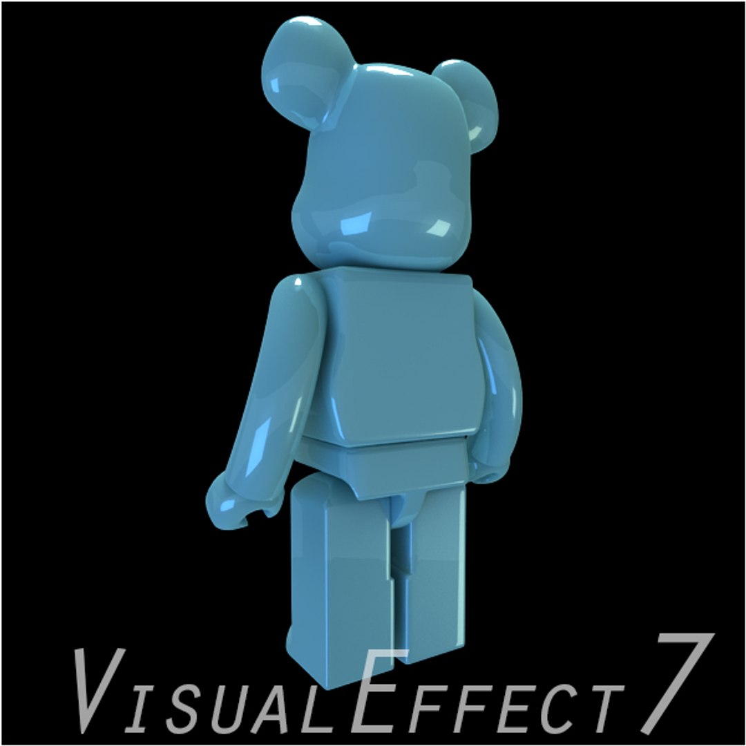 Bear Brick 3d Model
