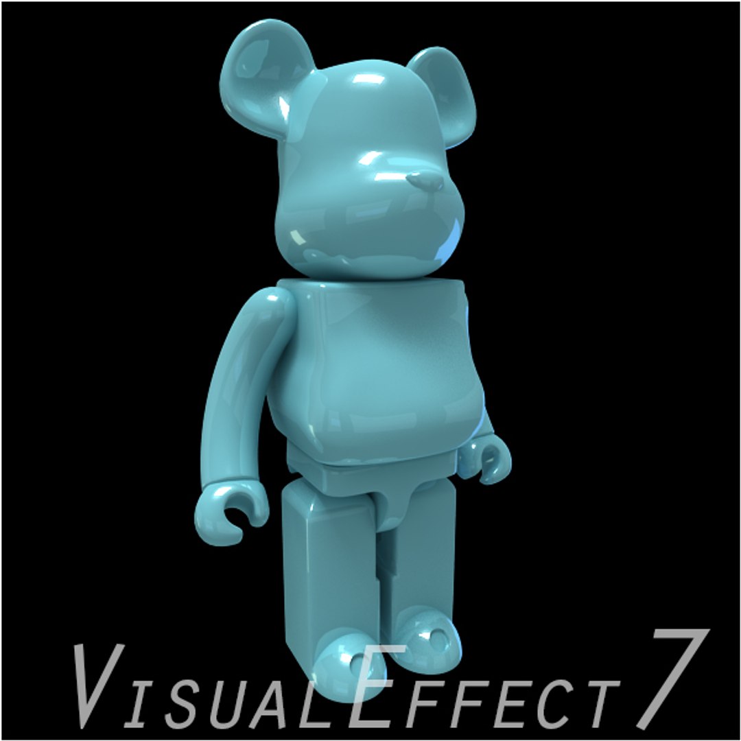 Bear Brick 3d Model