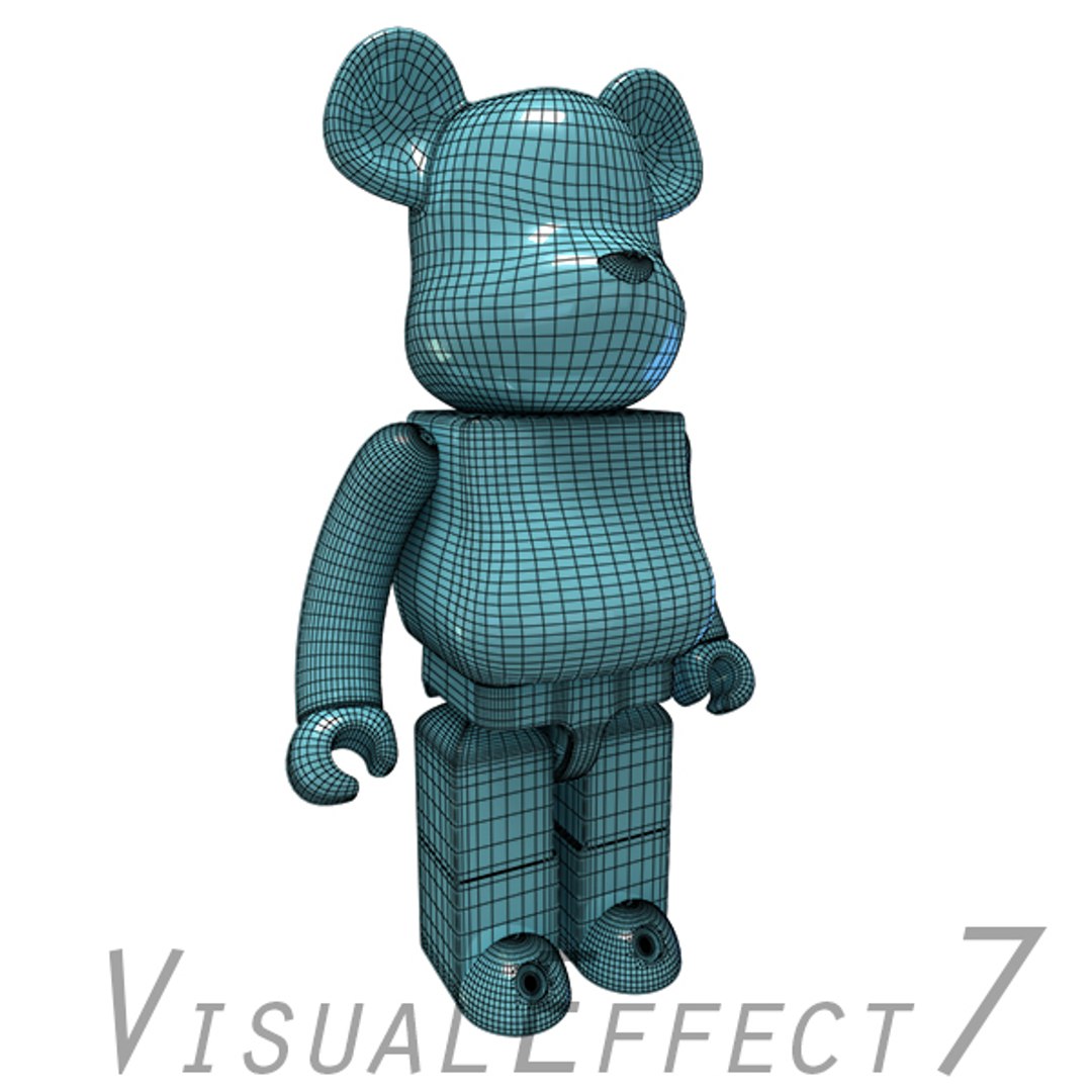 Bear Brick 3d Model