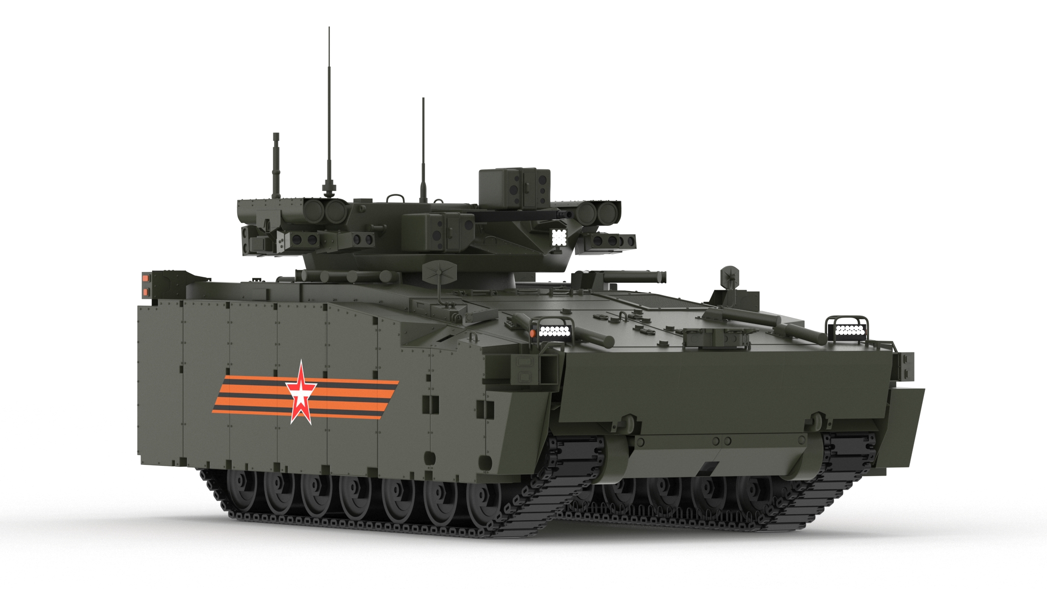 3D kurganets kurganets-25 25 model - TurboSquid 1660726