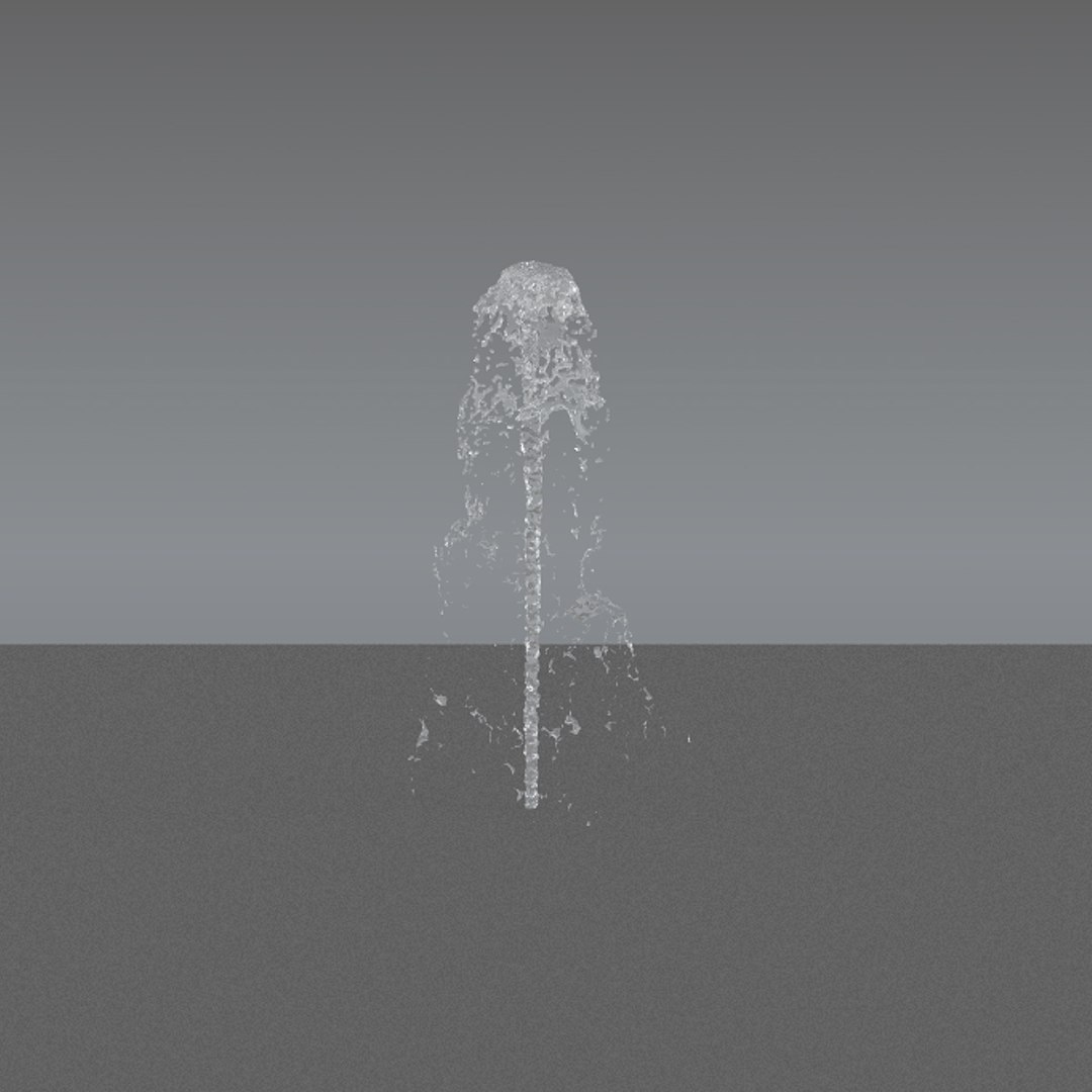 Water Fountain 02 - Animated 3D Model - TurboSquid 2181138
