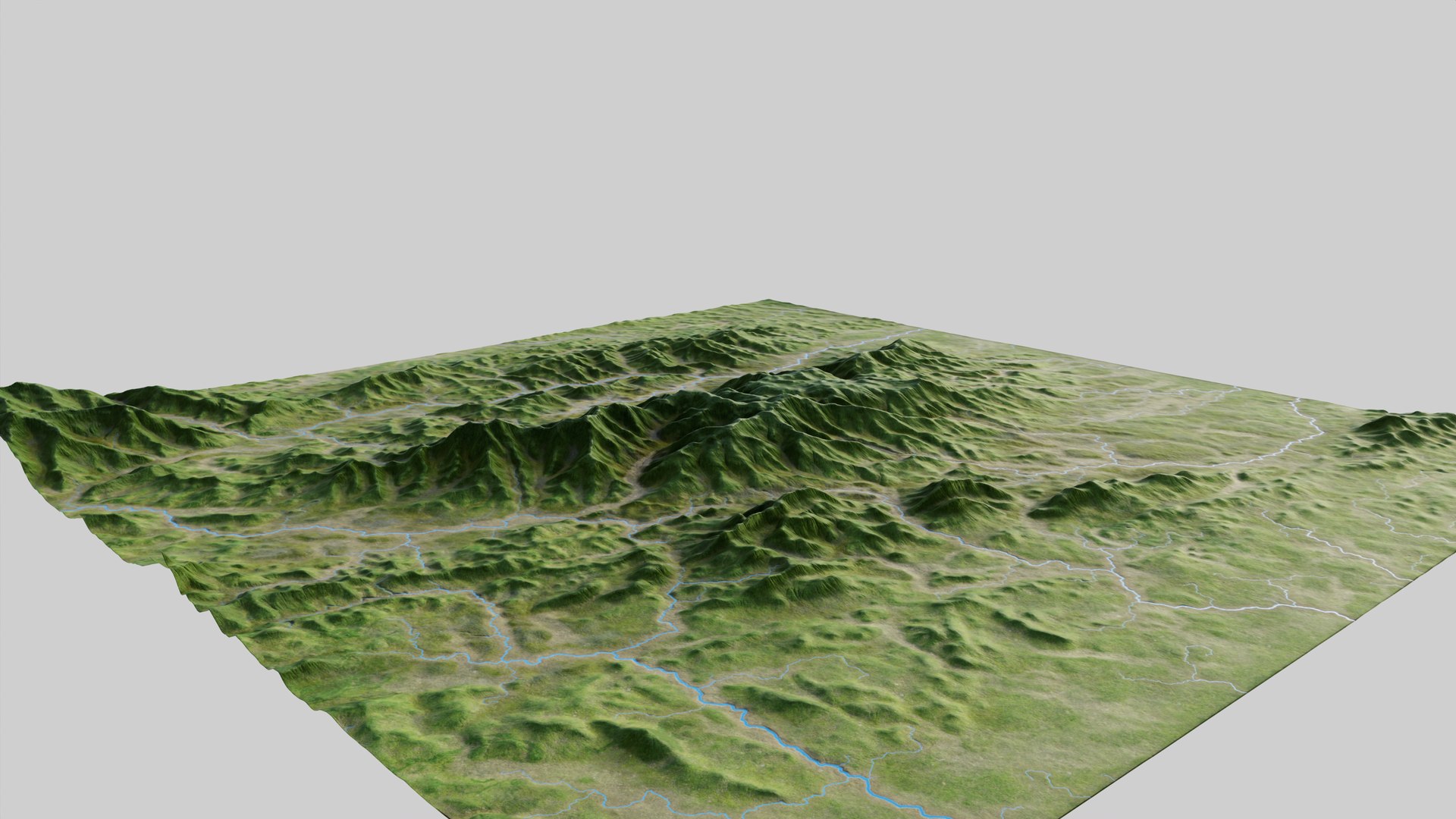 3D Model Slovenian Lands - Hilly Large Scale Landscape - TurboSquid 2208752