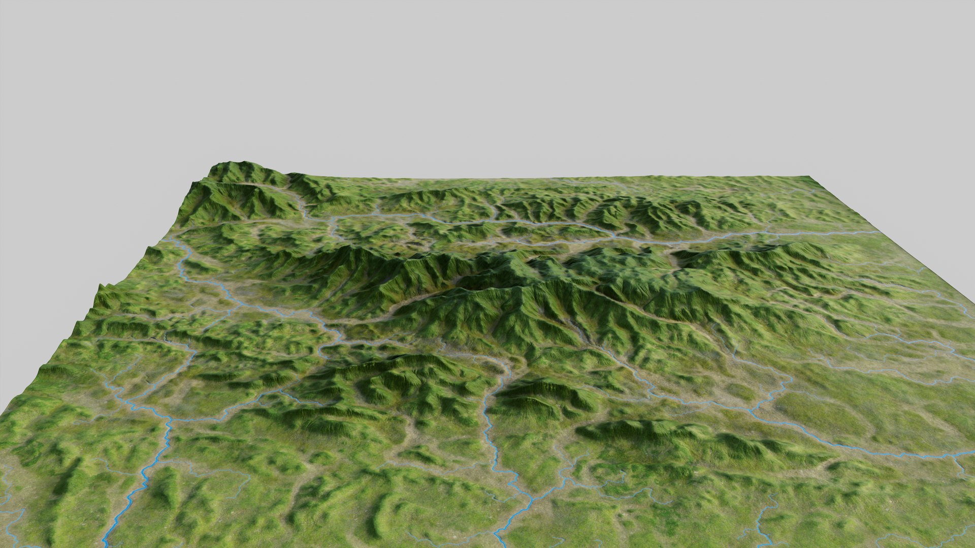 3D Model Slovenian Lands - Hilly Large Scale Landscape - TurboSquid 2208752