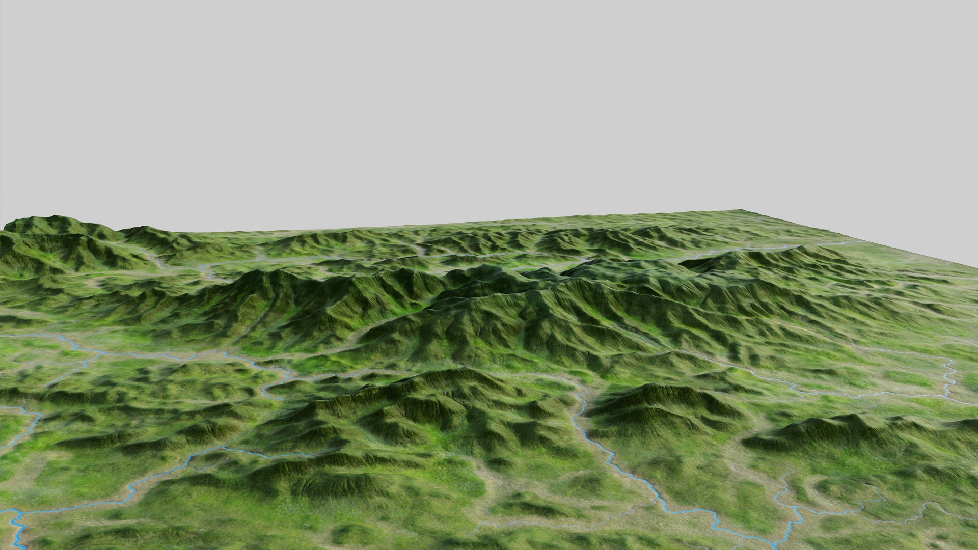 3D Model Slovenian Lands - Hilly Large Scale Landscape - TurboSquid 2208752