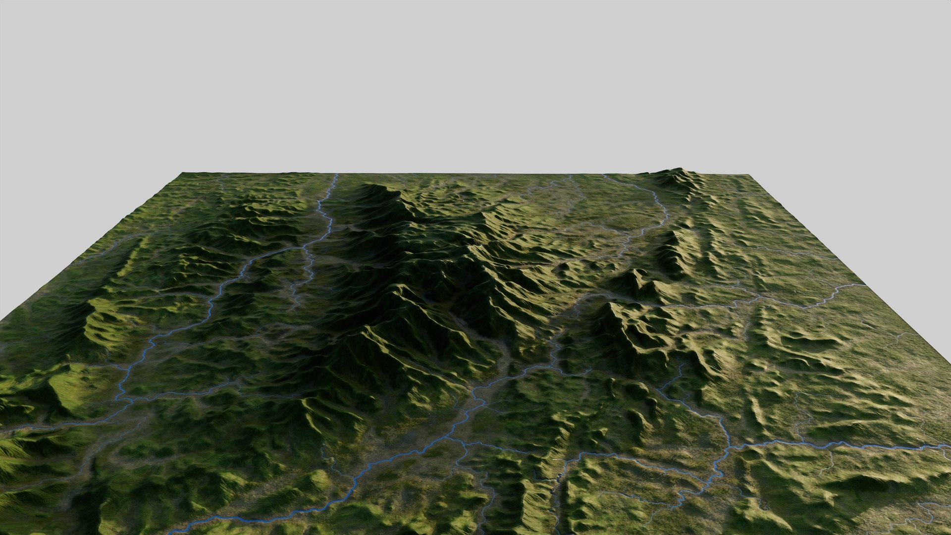 3D Model Slovenian Lands - Hilly Large Scale Landscape - TurboSquid 2208752