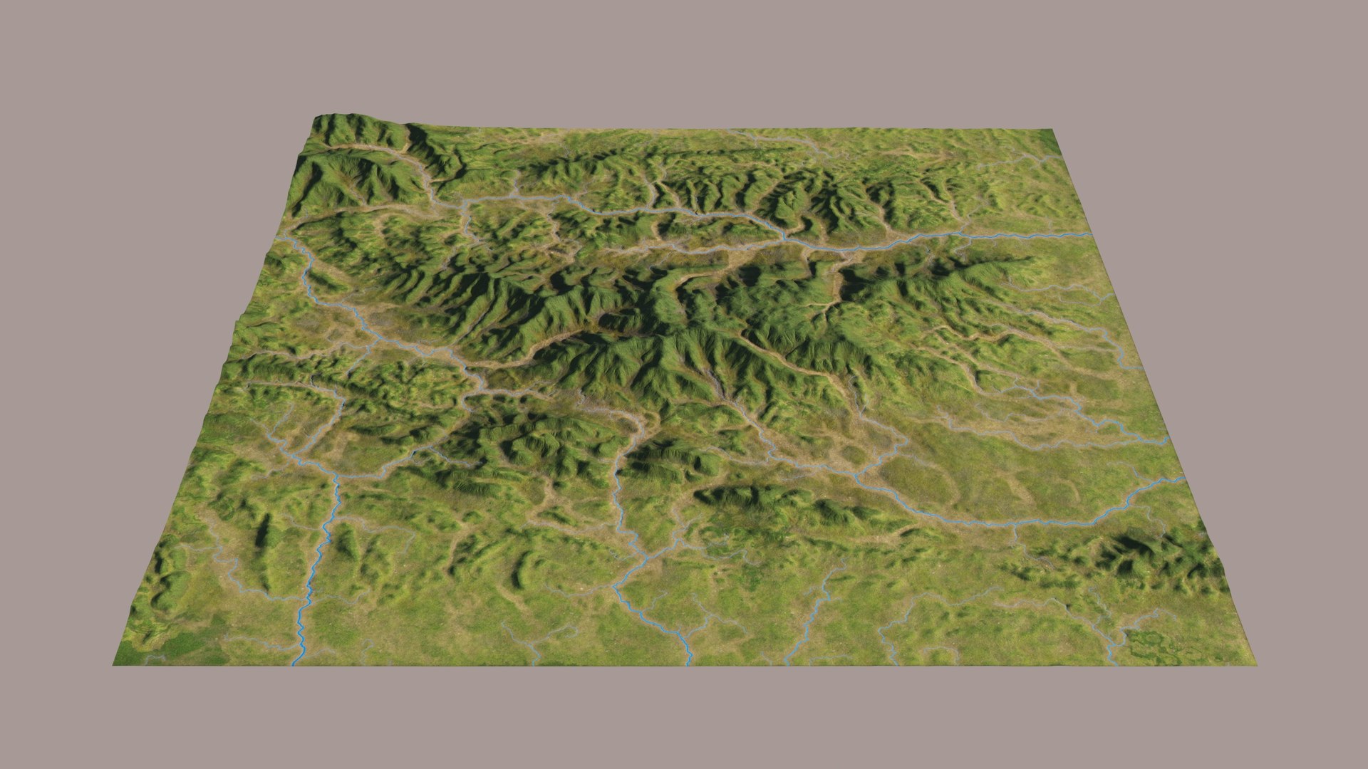 3D Model Slovenian Lands - Hilly Large Scale Landscape - TurboSquid 2208752