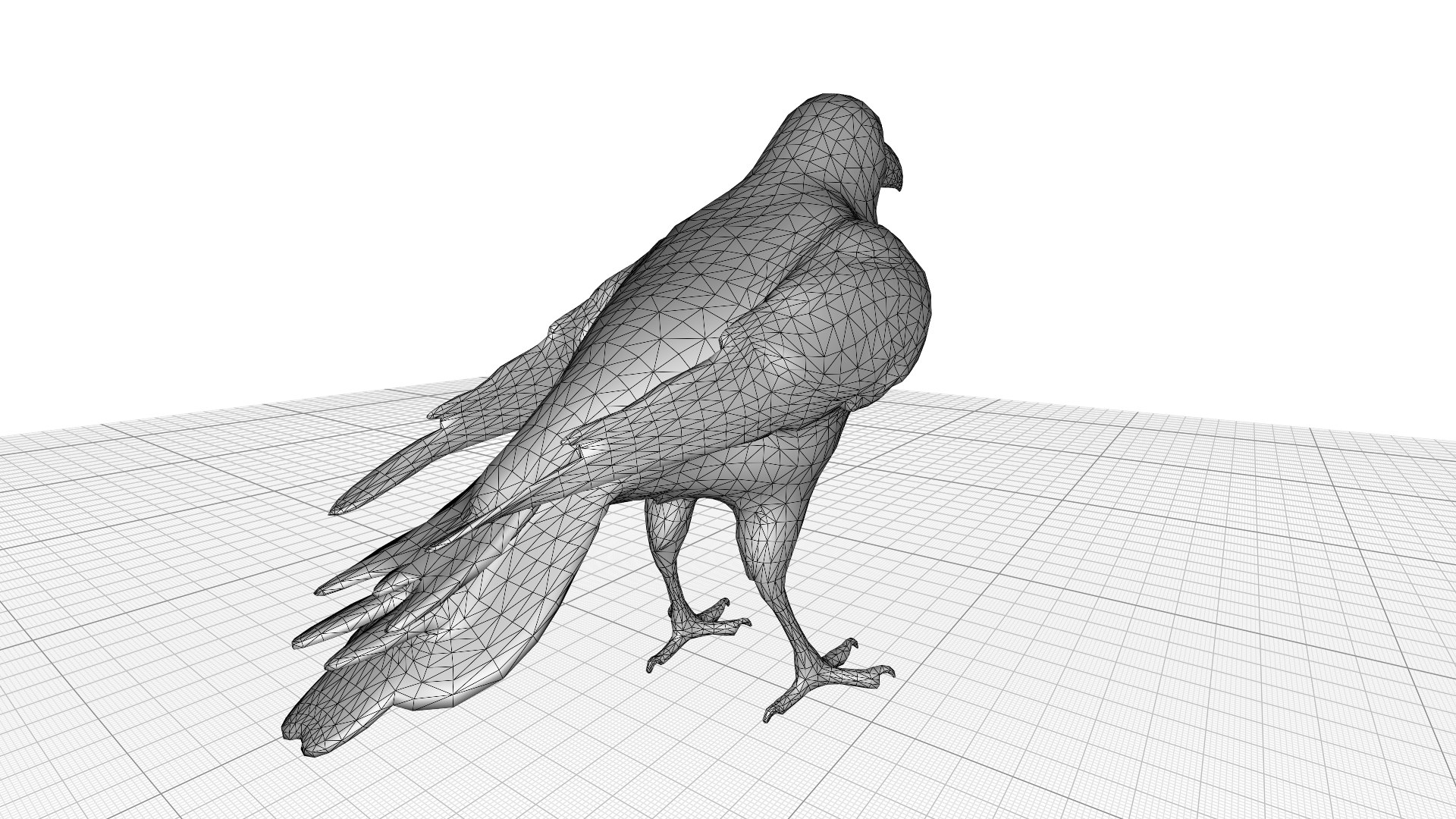 Black Raven Crow Model - TurboSquid 2305684