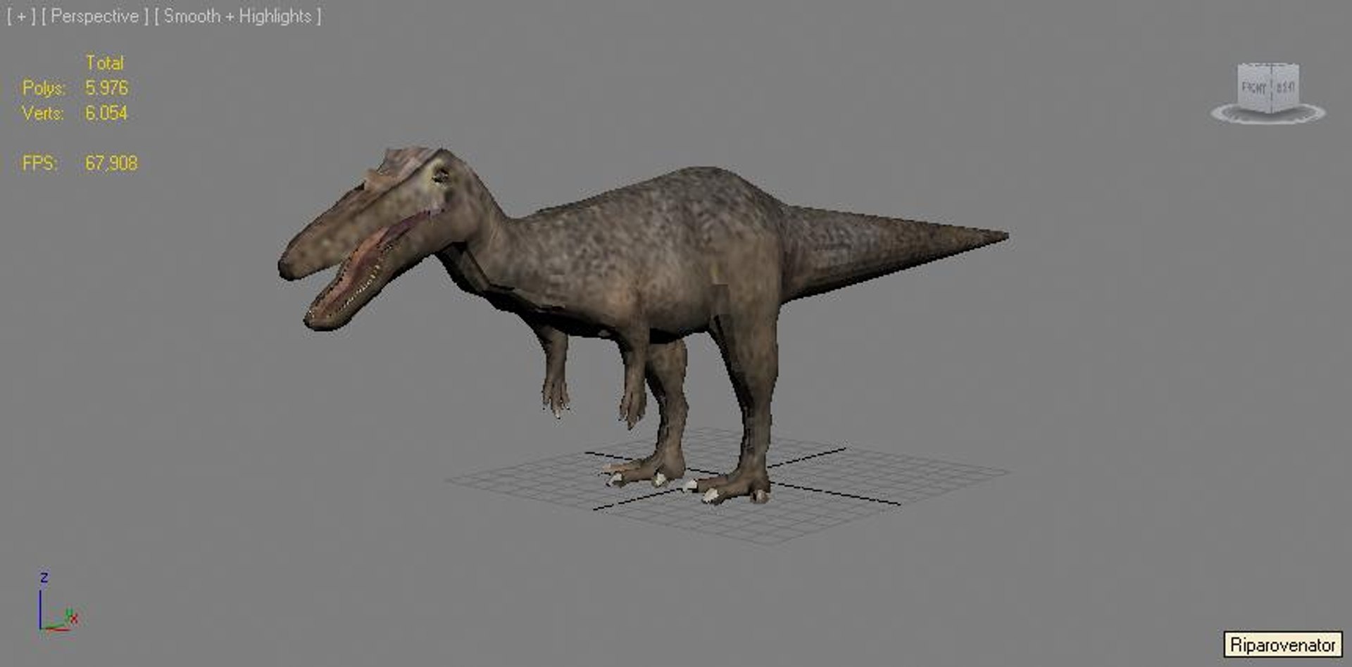 Riparovenator 3D Model - TurboSquid 2216734