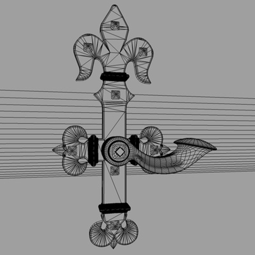 maya gothic door handle