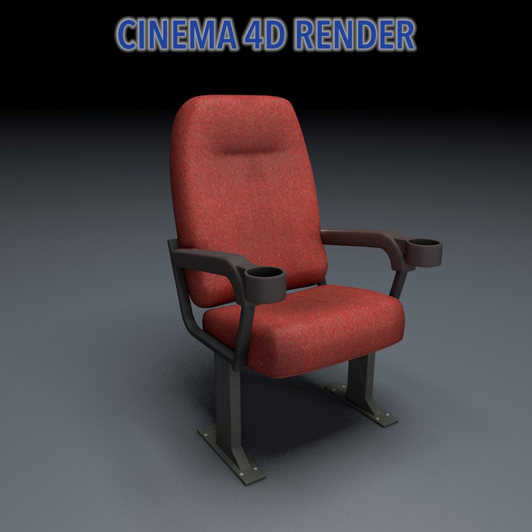Cine Chair 3d Model