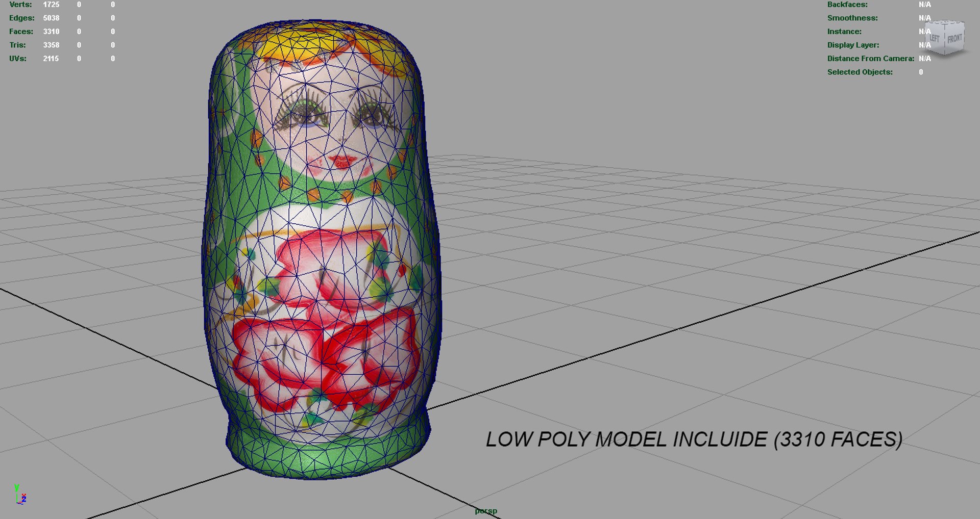 3d Matrioska Model